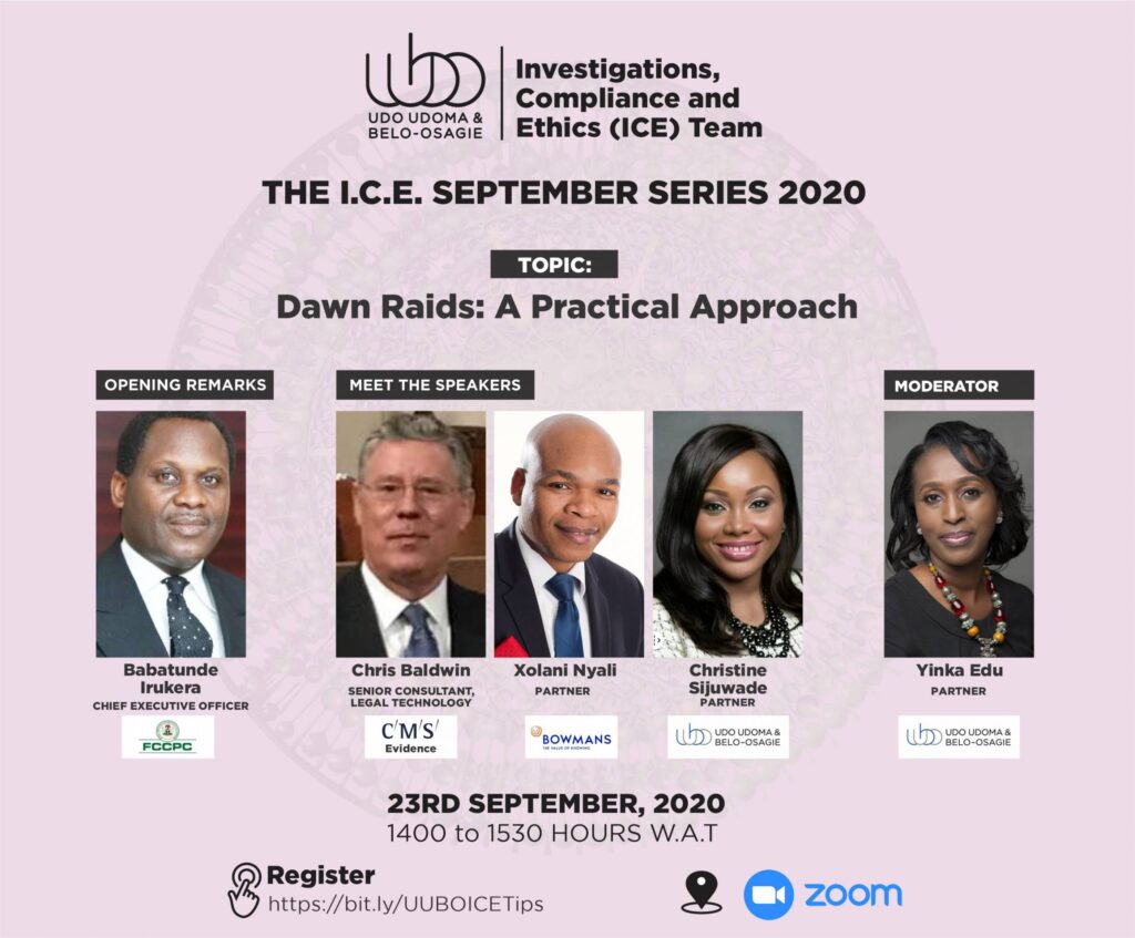 Dawn Raids: A Practical Approach