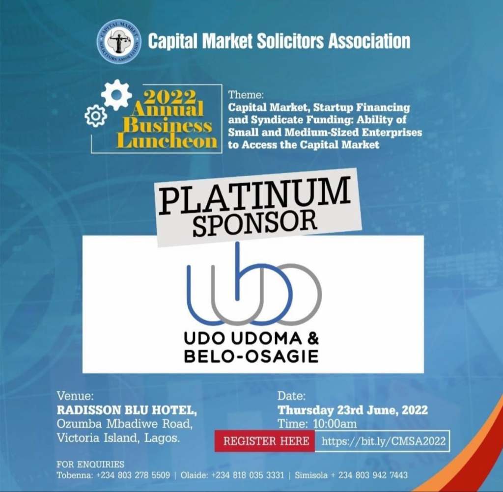 Events - Udo Udoma & Belo-Osagie