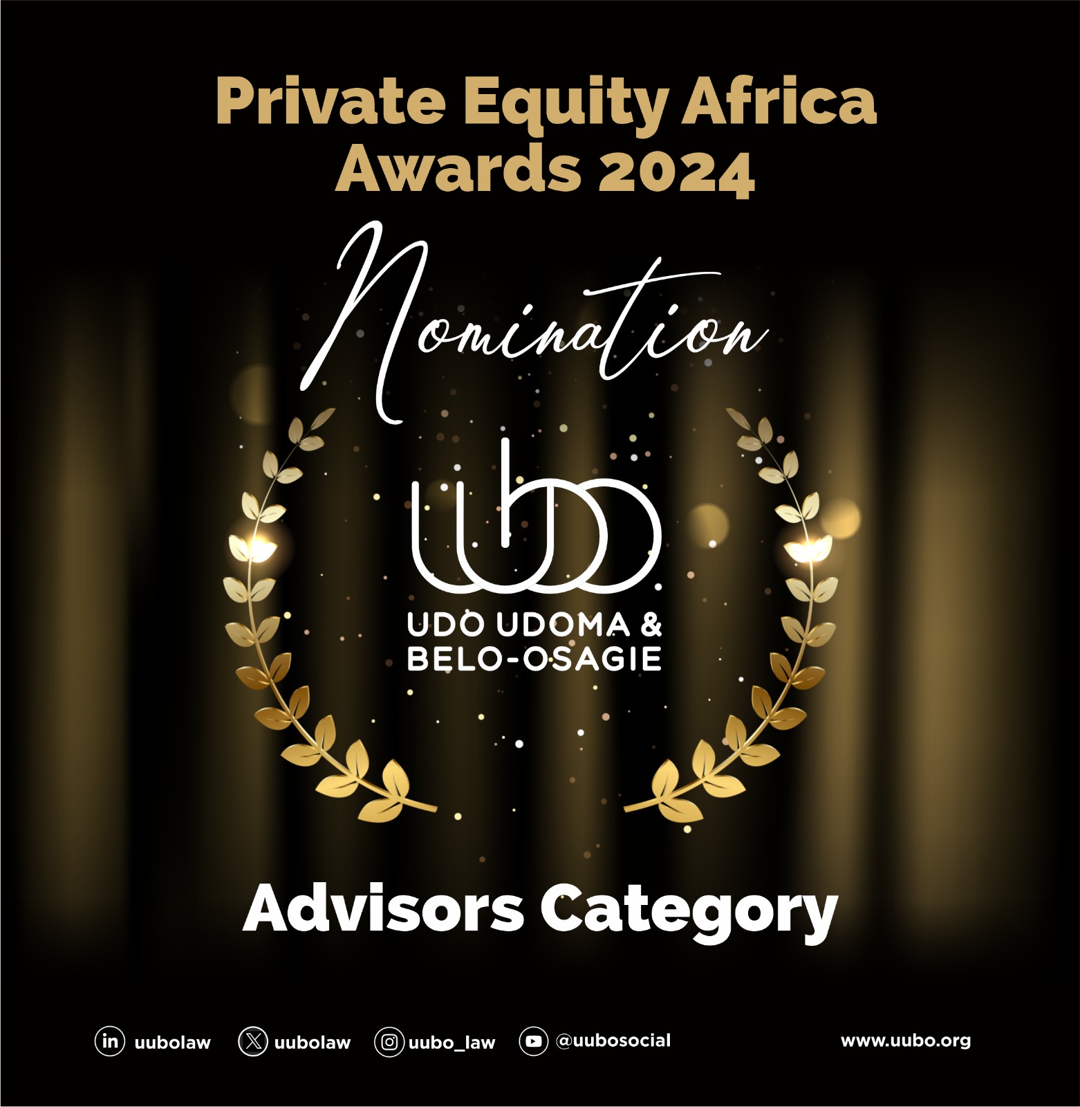 UUBO Nominated for 2024 Private Equity Africa Legal Advisors Awards - UUBO
