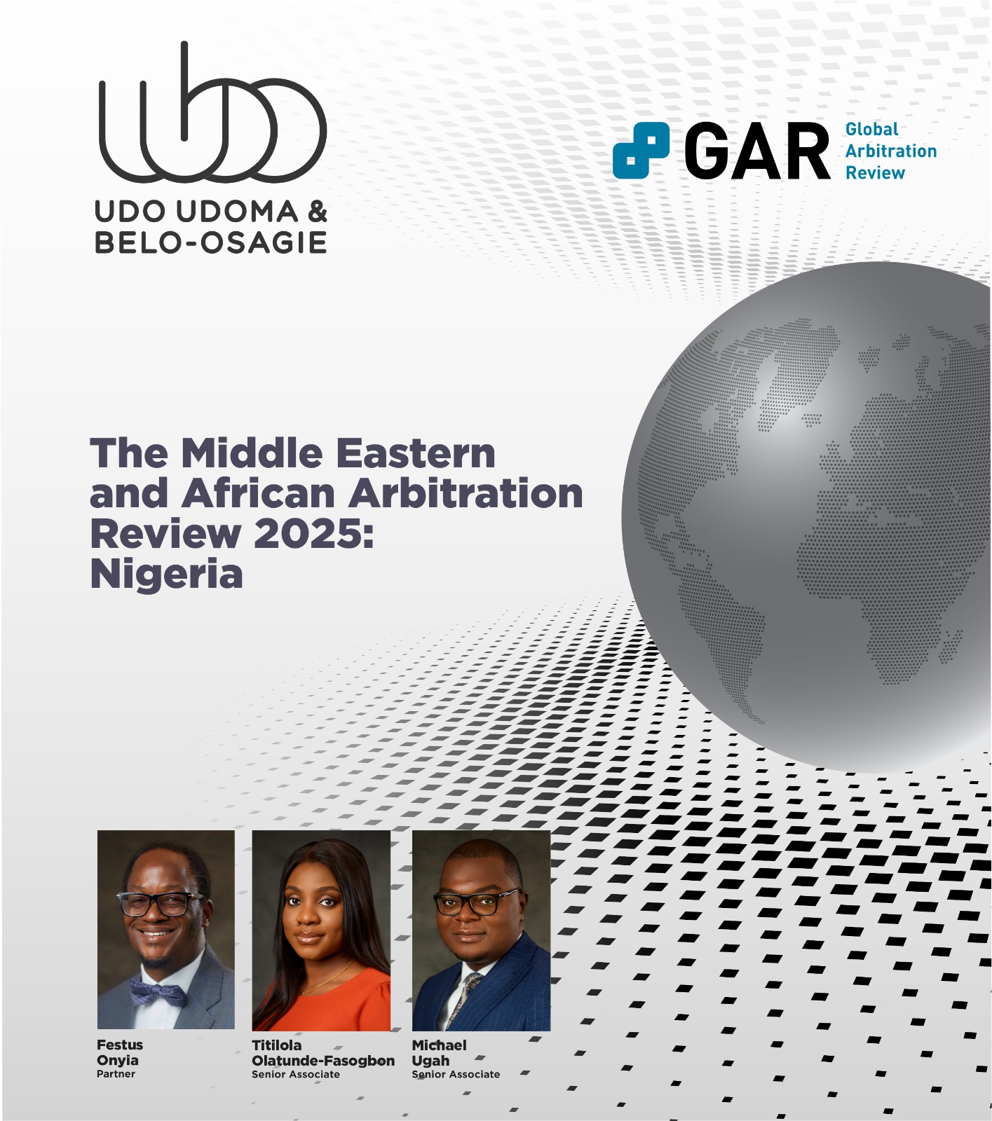 UUBO CONTRIBUTES TO 2025 MIDDLE EASTERN AND AFRICAN ARBITRATION REVIEW ...