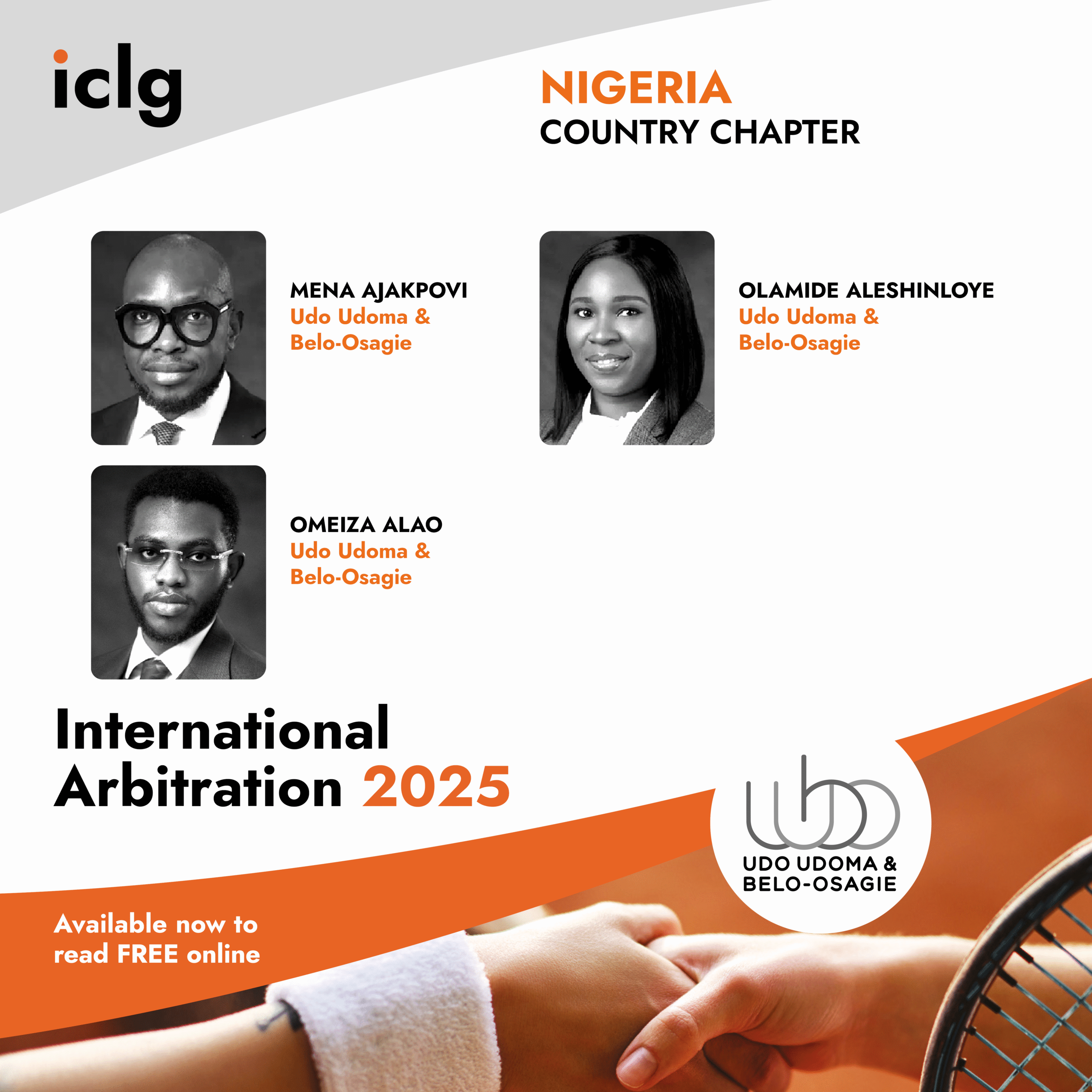 UUBO Authors Nigeria Chapter of the International Comparative Legal ...