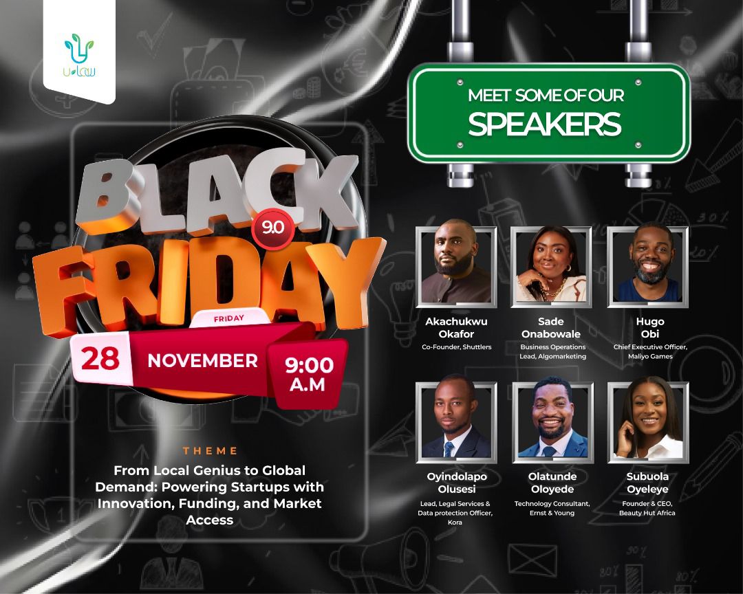 Register for the 9th Edition of the Annual U-Law Black Friday Event - UUBO