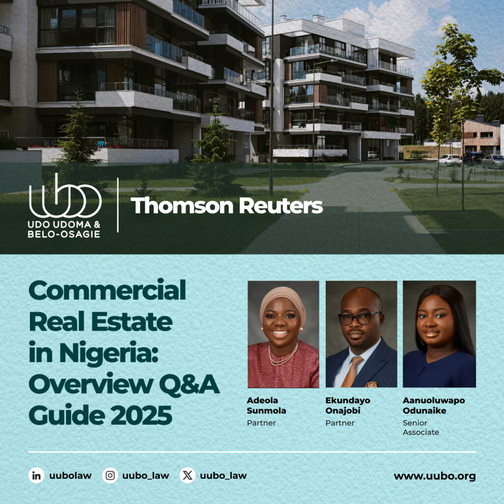 UUBO Contributes to Thomson Reuters Practical Law's Commercial Real ...